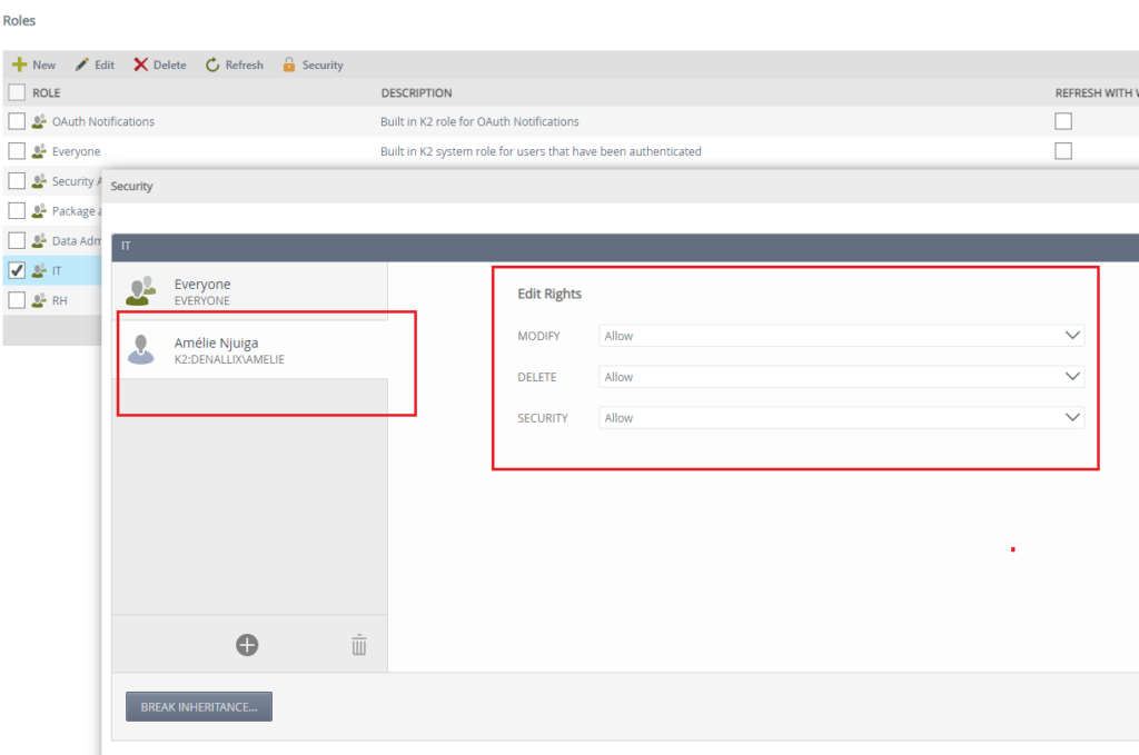 K2 Five Authorization Framework - Flow Factory
