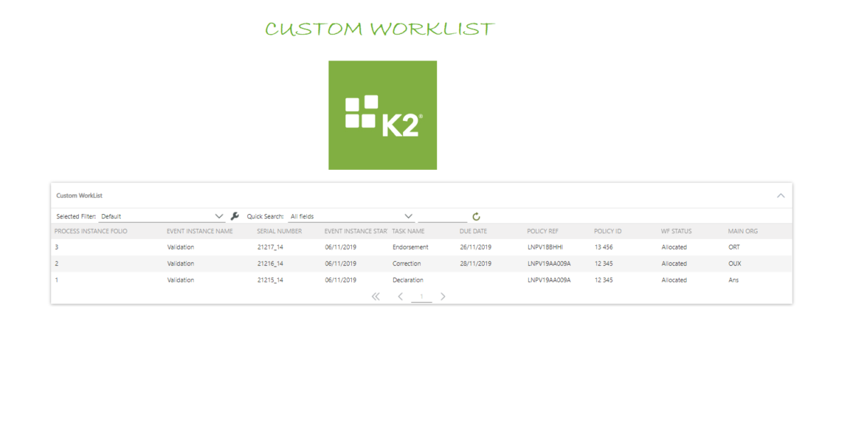 Create a custom worklist without use a custom broker - Flow Factory